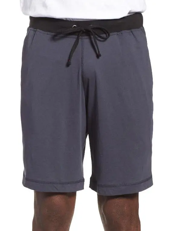 Daniel Buchler Peruvian Pima Cotton Lounge Shorts - Ink