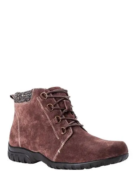 PROPET Delaney Water Resistant Bootie - Brown