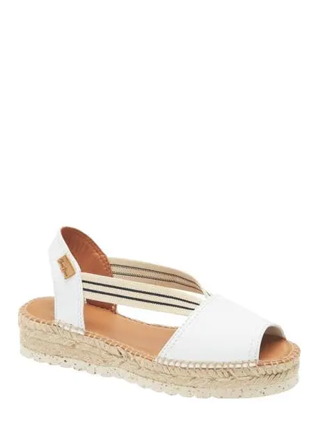TONI PONS Estel Espadrille Wedge Sandal - Blanco