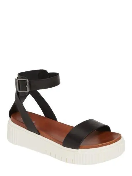 Mia Lunna Platform Sandal - Black