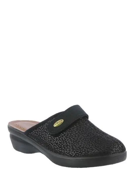 SPRING STEP SHOES Merula Clog - Black Patent Leather