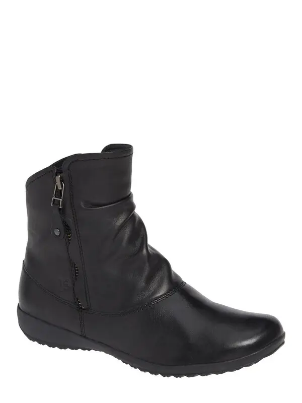 Josef Seibel Naly 24 Bootie - Black Leather