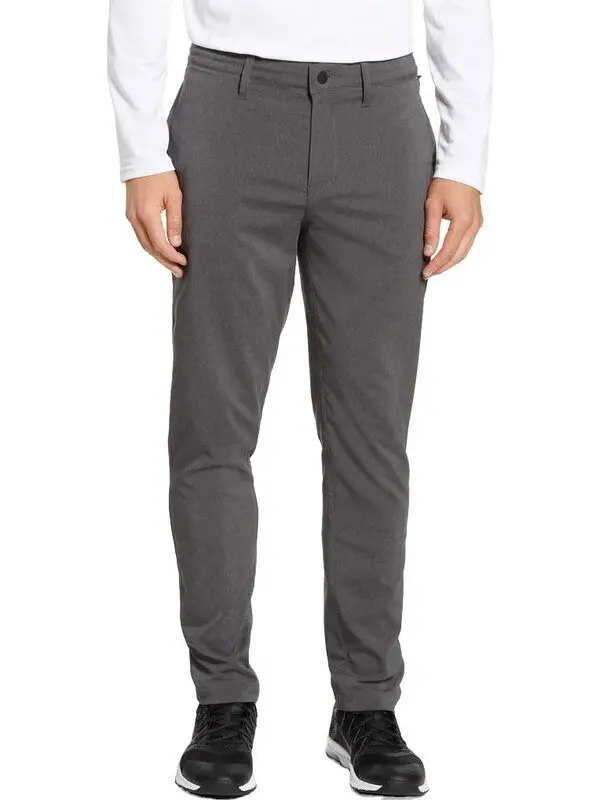 Zella Hybrid Tech Commuter Pants - Grey Obsidian Heather