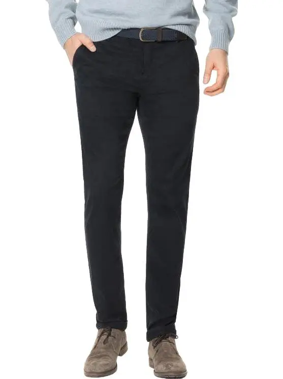 Rodd & Gunn Thomas Road Stretch Cotton Flat Front Chinos - Midnight
