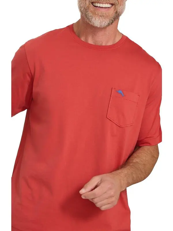 Tommy Bahama New Bali Sky Original Fit Pocket T-shirt - Baked Apple