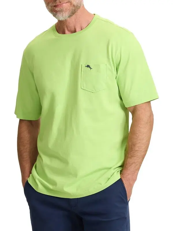 Tommy Bahama New Bali Sky Original Fit Pocket T-shirt - Tequila