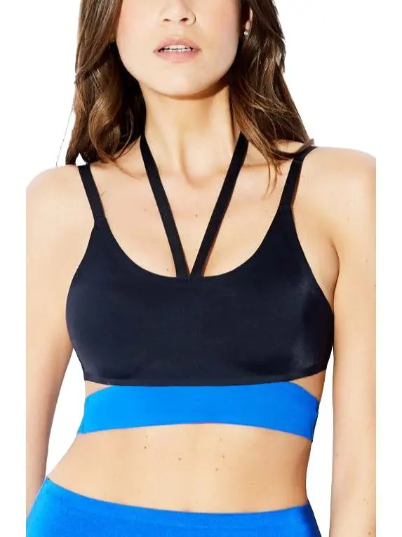 HAUTY Drive Time Bralette - Blue-black