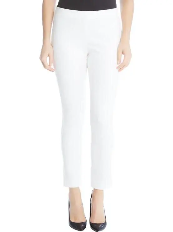 Karen Kane Piper Skinny Ankle Pants - White
