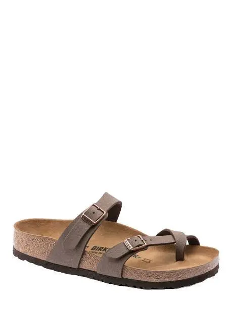 BIRKENSTOCK Mayari Birko-flor Sandal - Brown