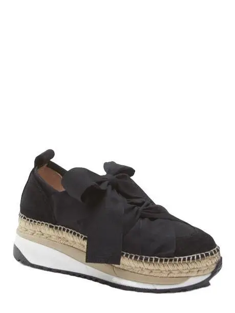 Free People Chapmin Espadrille Sneaker - Black