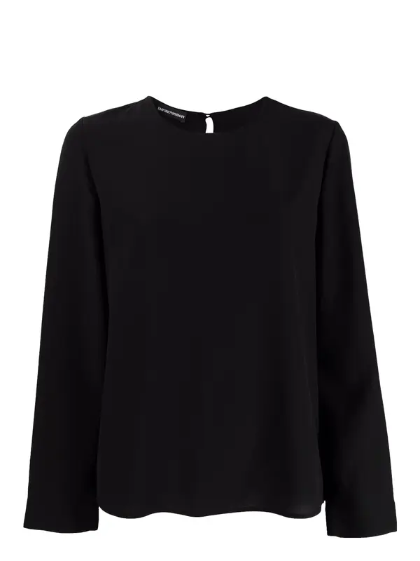 Emporio Armani Long-sleeve Top - Black