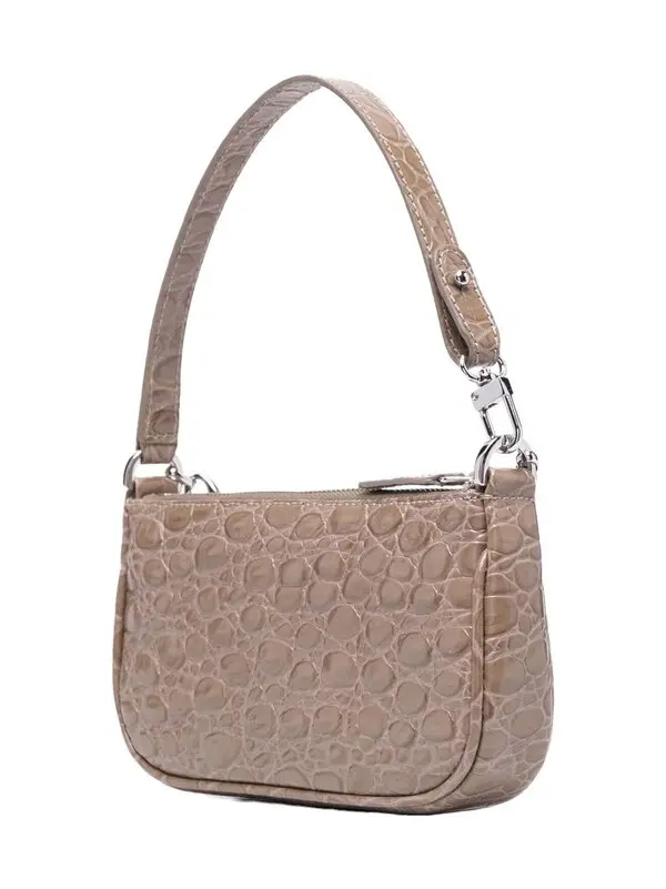 By Far Mini Rachel Chain Shoulder Bag - Grey