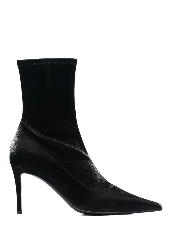 GIUSEPPE ZANOTTI Ametista High-heel Boots - Black