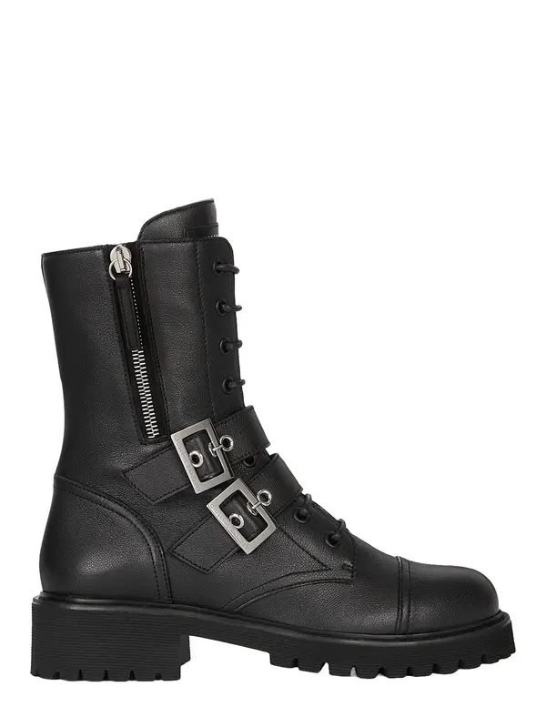GIUSEPPE ZANOTTI Urban Biker Boots - Black