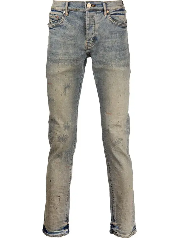 PURPLE BRAND P011 Straight-leg Jeans - Blue