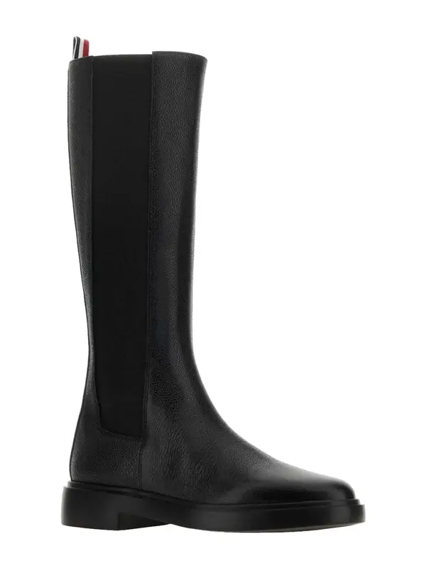 Thom Browne Knee-length Chelsea Boots - Black