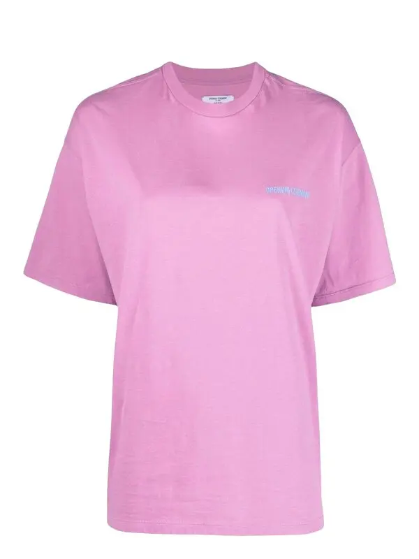 Opening Ceremony Word Torch Logo T-shirt - Pink
