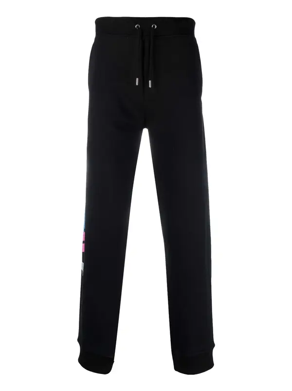 Helmut Lang 3d Logo Track Pants - Black