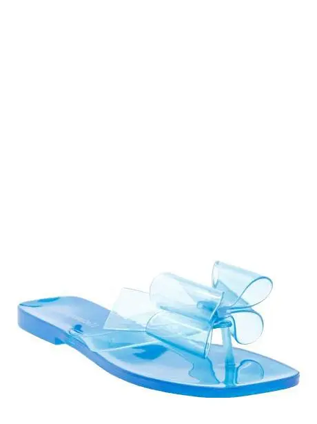 Jeffrey Campbell Sugary Bow Flip Flop - Blue