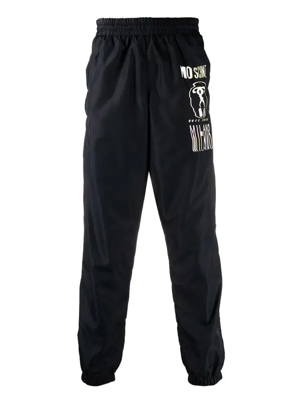 Moschino Logo-print Track Pants - Black