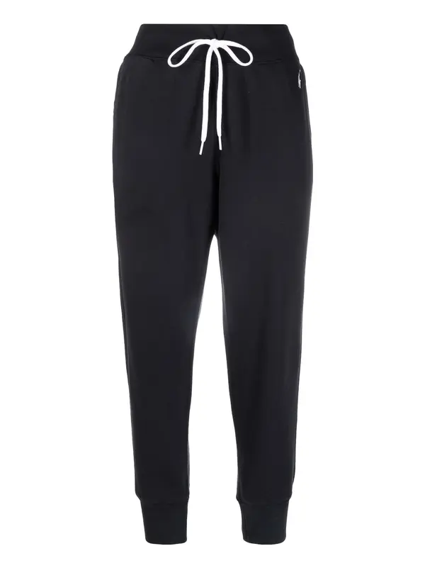 Polo Ralph Lauren Pony-embroidered Track Pants - Black