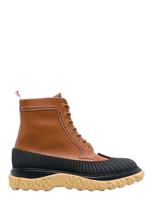 Thom Browne Wingtip Boots - Brown