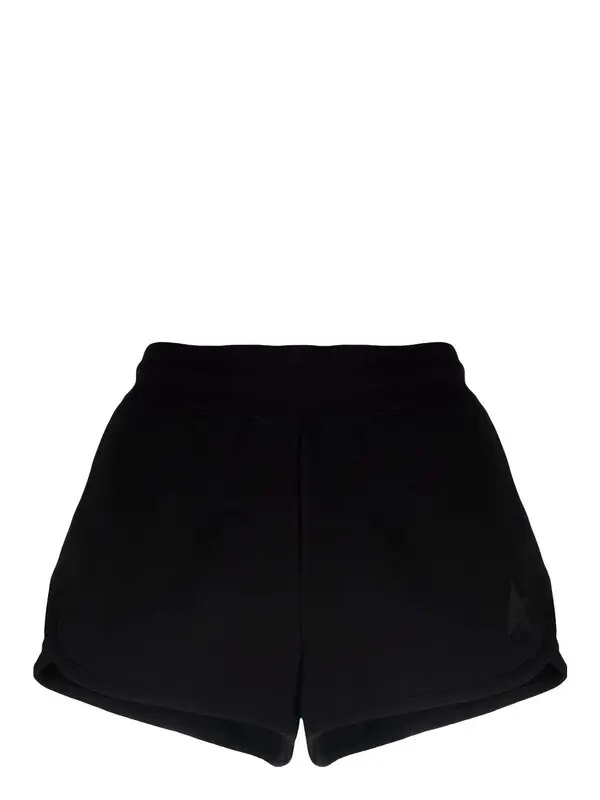 GOLDEN GOOSE Elasticated Short-shorts - Black