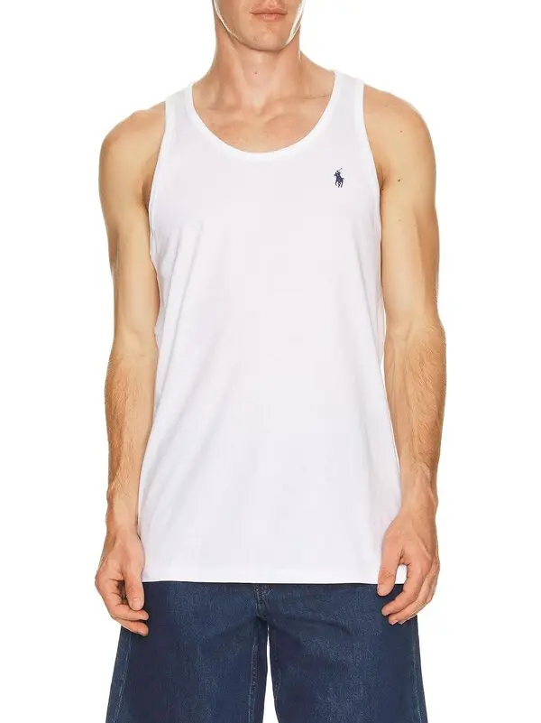 Polo Ralph Lauren Cotton Tank - White