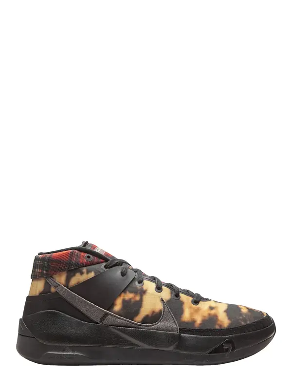 Nike Kd 13 Bleach Plaid Sneakers - Black