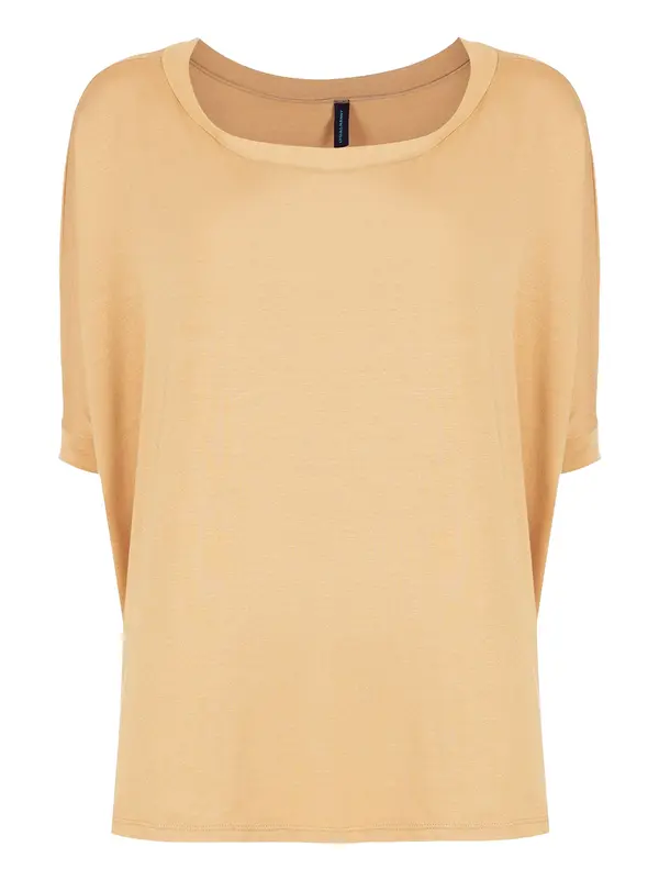 LYGIA & NANNY Cropped-sleeve T-shirt - Yellow
