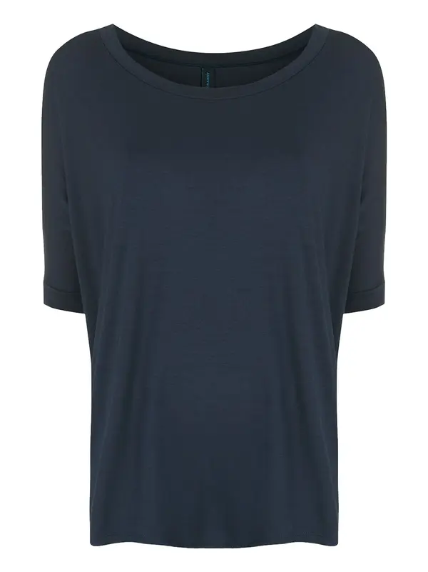 LYGIA & NANNY Cropped-sleeve T-shirt - Blue