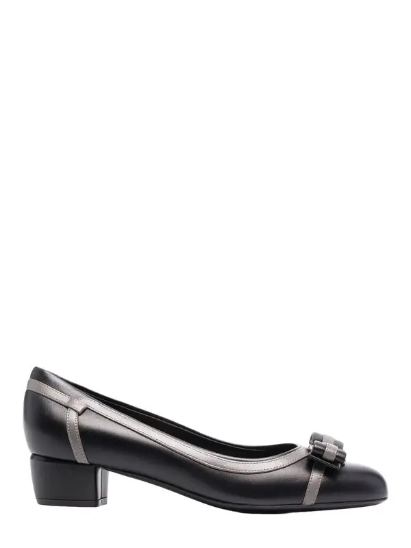 FERRAGAMO Vara Bow 30mm Pumps - Black
