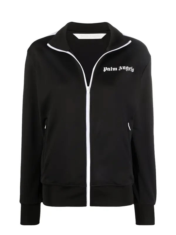 Palm Angels Side-stripe Track Jacket - Black