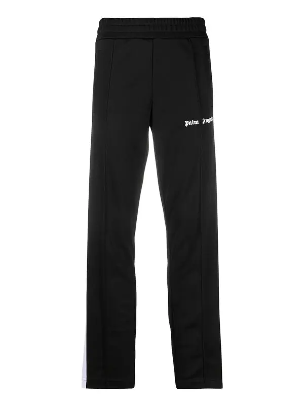 Palm Angels Logo-print Track Pants - Black