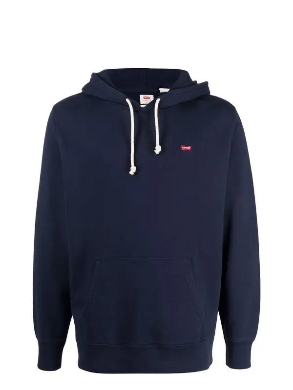 LEVI'S Logo-patch Hoodie - Blue