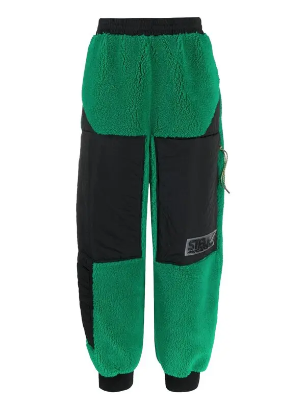 Stella McCartney Faux-shearling Trousers - Grey