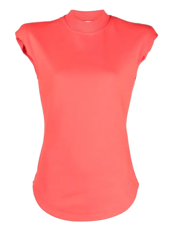 Attico Jesse Cotton Top - Orange