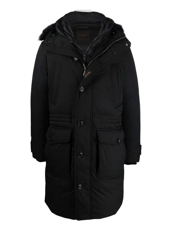 MOORER Helsinky Down Coat - Black