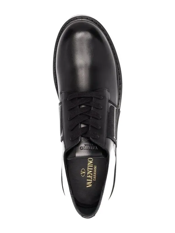 Valentino Garavani Vl7n City Derby Shoes - Black