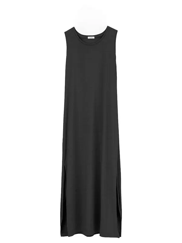 Cuyana Drape-back Dress - Black