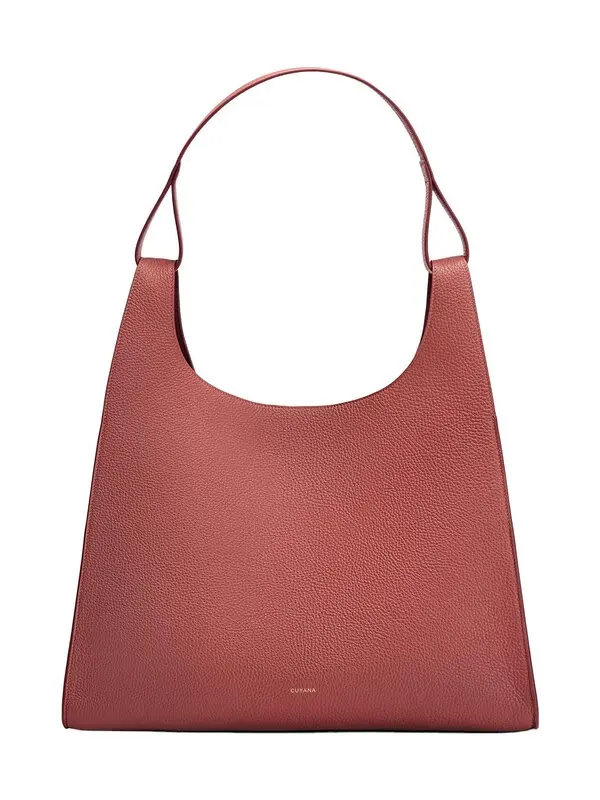 Cuyana Double Loop Bag - Dark Terracotta