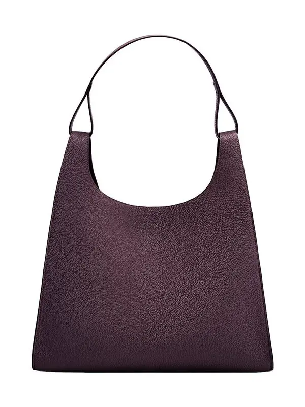 Cuyana Double Loop Bag - Plum