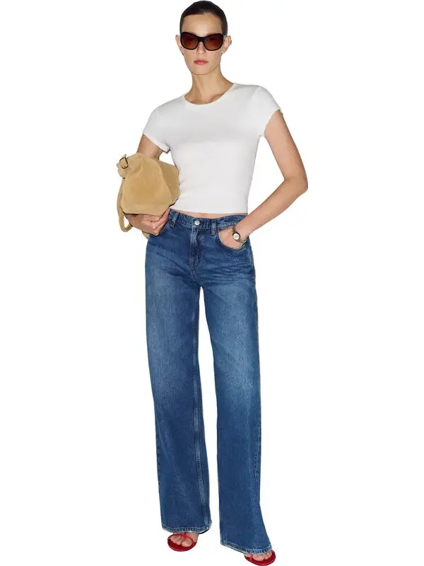 REFORMATION Muse T-shirt - Ivory