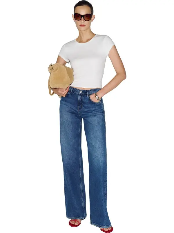 REFORMATION Muse T-shirt - Ivory