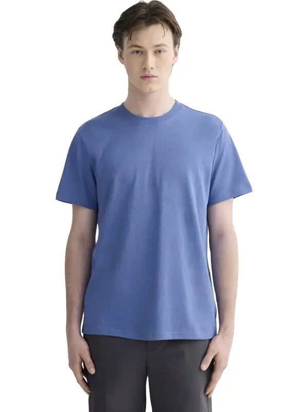 Everlane Premium-weight Crew Neck Tshirt - Soft Cobalt