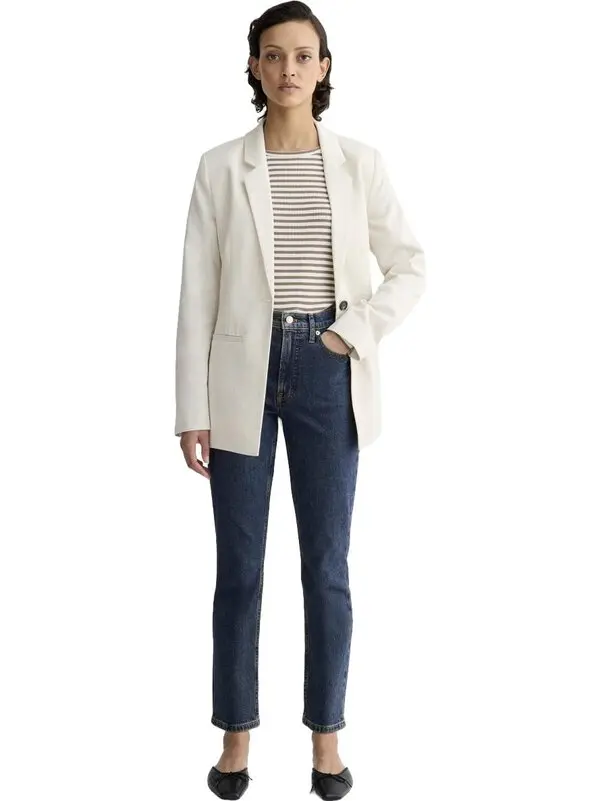 Everlane Original Cheeky Straight Leg Jean - Indigo Rinse