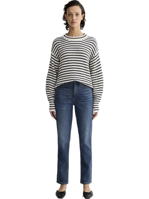 Everlane Original Cheeky Straight Leg Jean - Vintage Dark