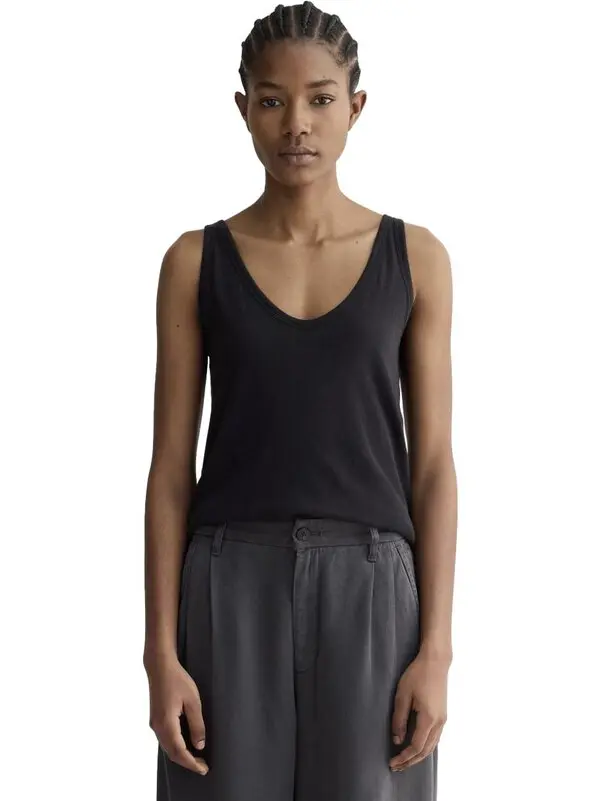 Everlane Air Cami Top - Black