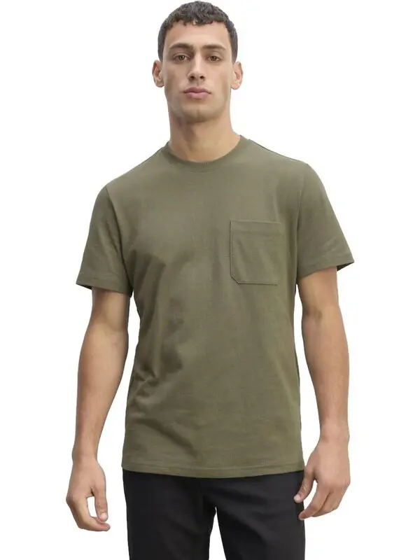 Everlane Premium-weight Pocket Tshirt - Kalamata
