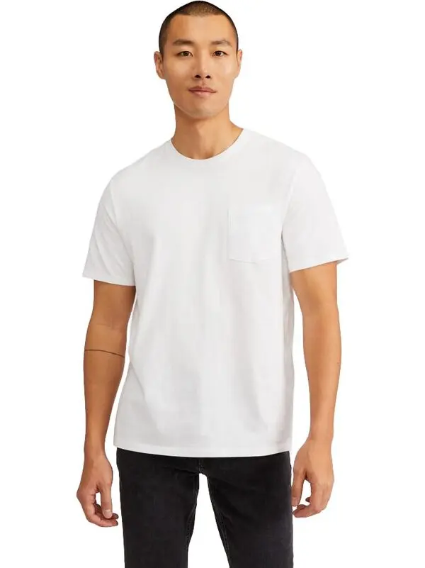 Everlane Premium-weight Pocket Tshirt - White